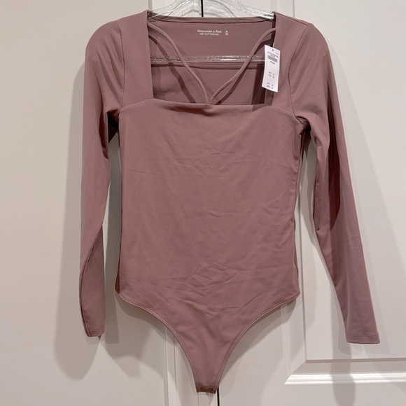 Abercrombie & Fitch | Tops | Nwt Abercrombie Firtch Soft Collection Taupe Bodysuit Size M | Poshmark